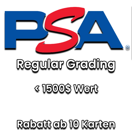 PSA Regular Grading bis 1500$